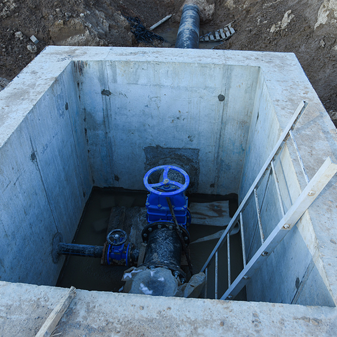 Water Meter Vault Adjustments and Cleaning | Minority Contractors